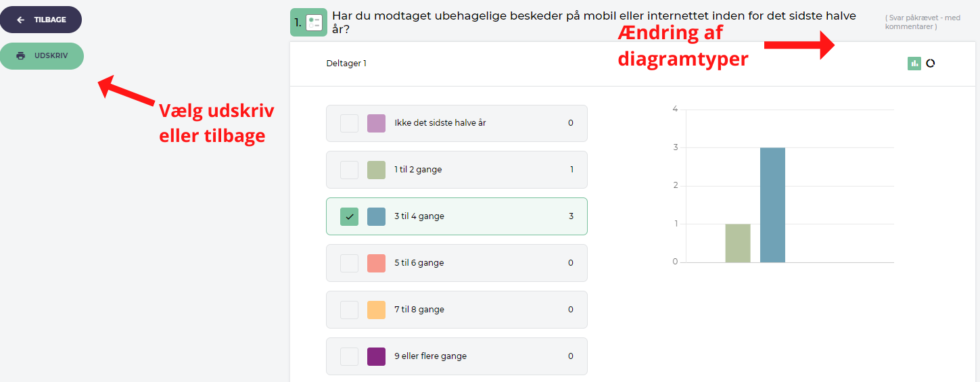 Skriv ut rapporter - klassetrivsel